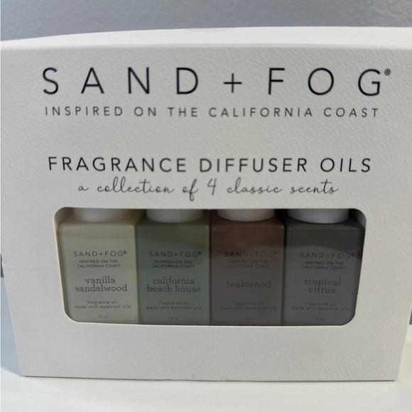 Sand and Fog | Accents | Sand Fog Fragrance Diffuser Oils Set Of 4 ...